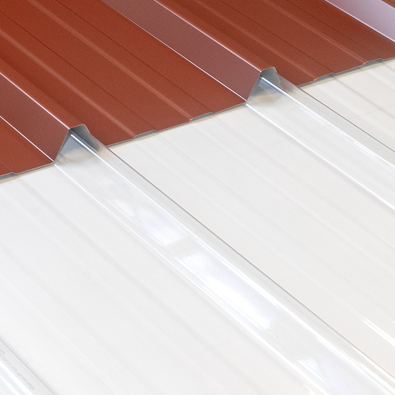 Plaque Polycarbonate nervurée translucide | Yousteel