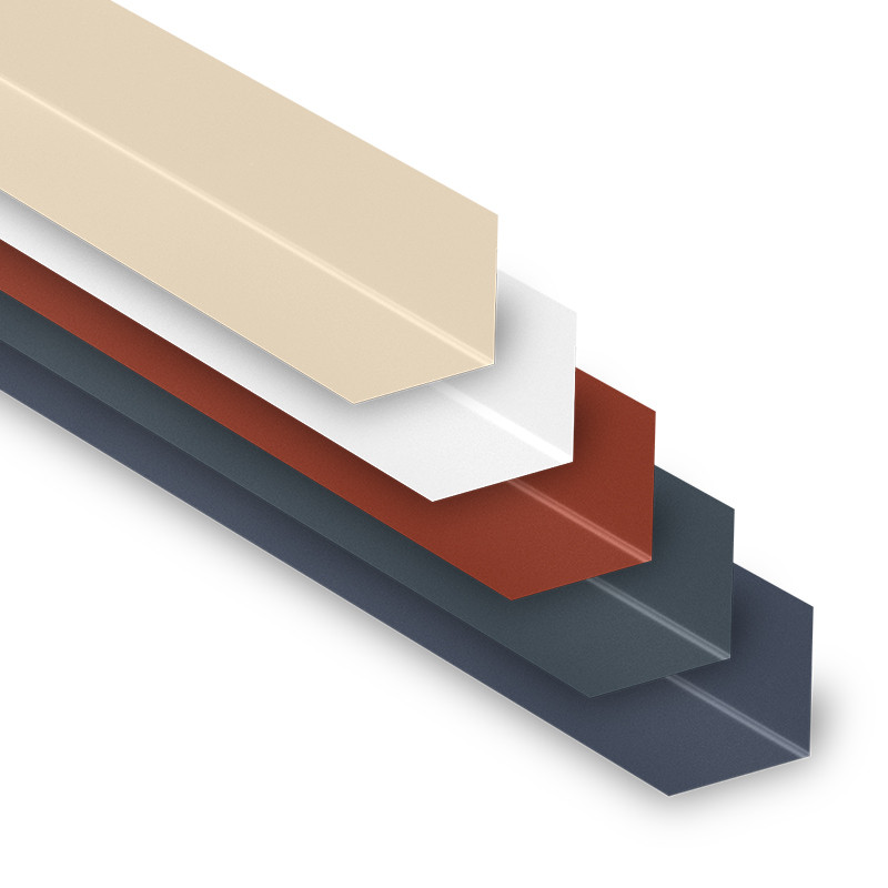 Cornière angle sortant 80x80 acier laqué | Yousteel