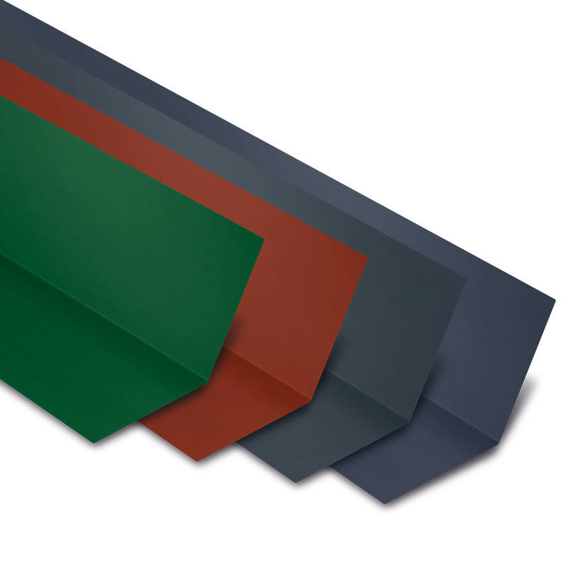 Faitière plate contre mur acier laqué | Yousteel